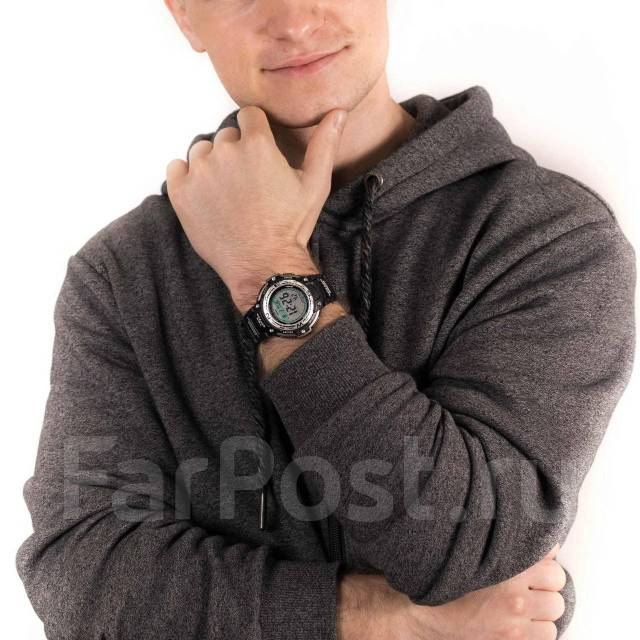Часы Casio SGW-100-1A электронные компас термометр водозащита (20 бар ...