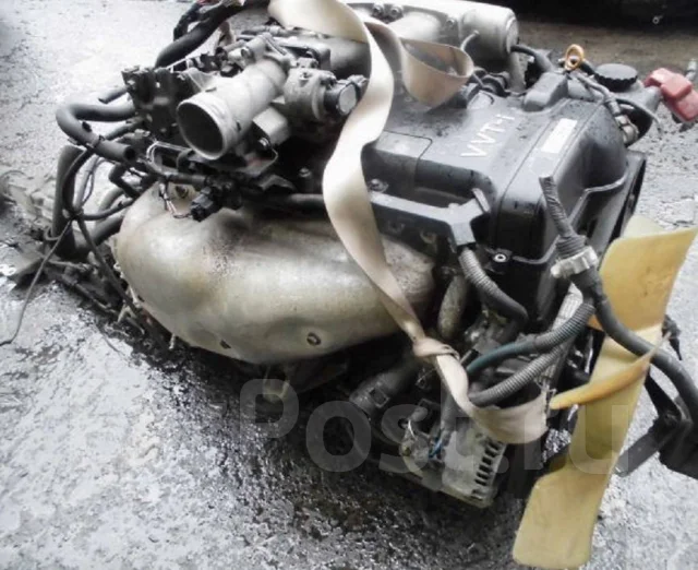 Двигатель 1JZ-GE Toyota Crown JZS151 купить во Владивостоке по цене: 90 ...