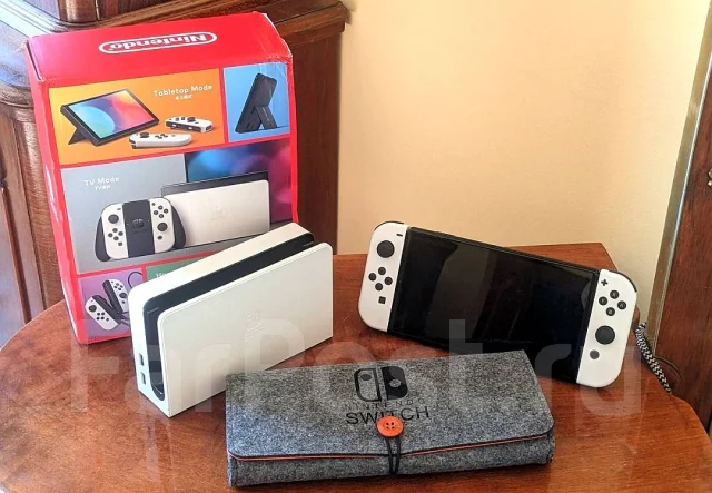 Nintendo switch oled 320гб + 3000 игр, новый, в наличии. Цена: 55 000 ...