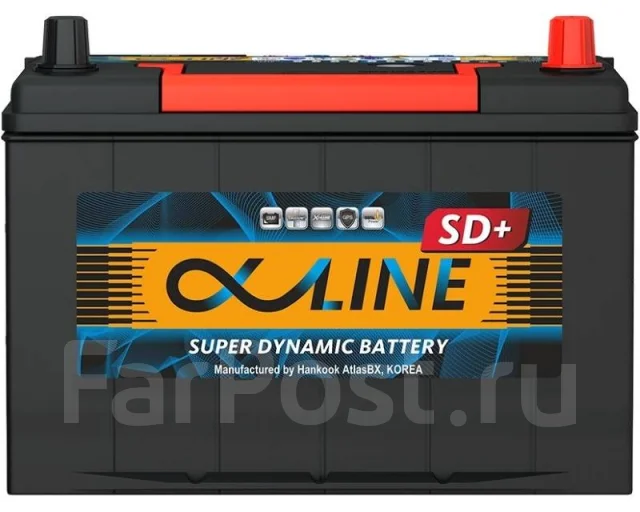 Аккумулятор Alphaline Super Dynamic 95D26L 80 А/ч. От 7260 руб! 2022г ...