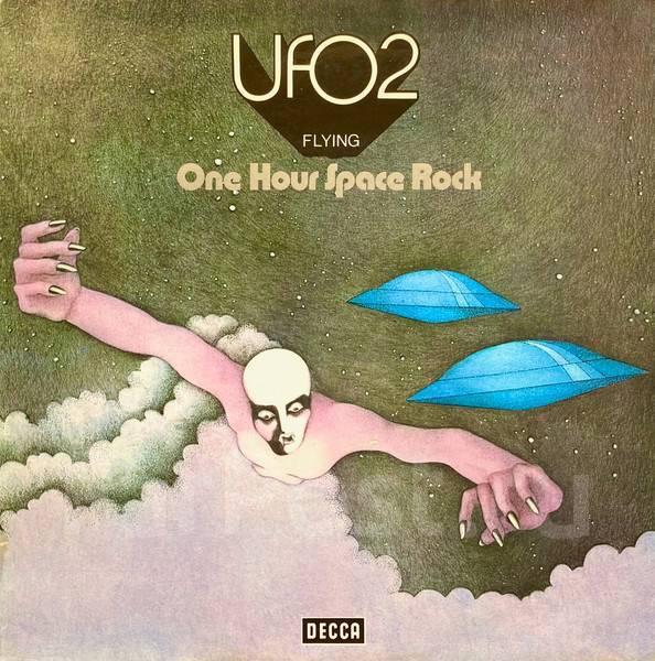 Виниловая пластинка UFO – UFO 2 - Flying - One Hour Space Rock 1971, б/у, в наличии. Цена: 2 199 ...