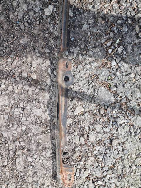 Усилитель заднего бампера Toyota Land Cruiser 105 5217160070 купить в ...