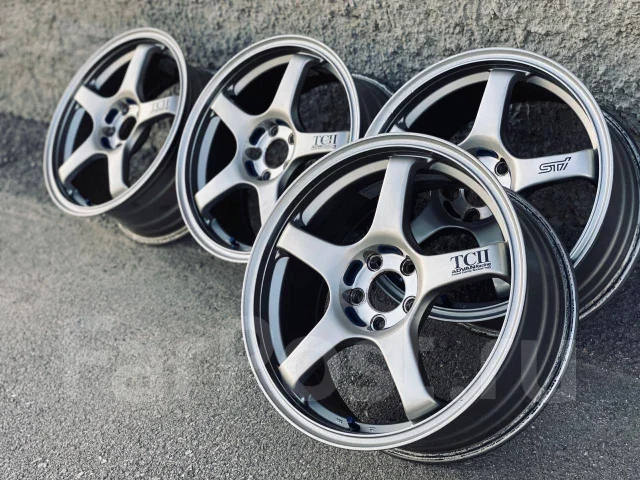 6.7кг! Легчайшая ковка от Advan Racing TCII R17 7.5J ET48, 17", 1 шт ...