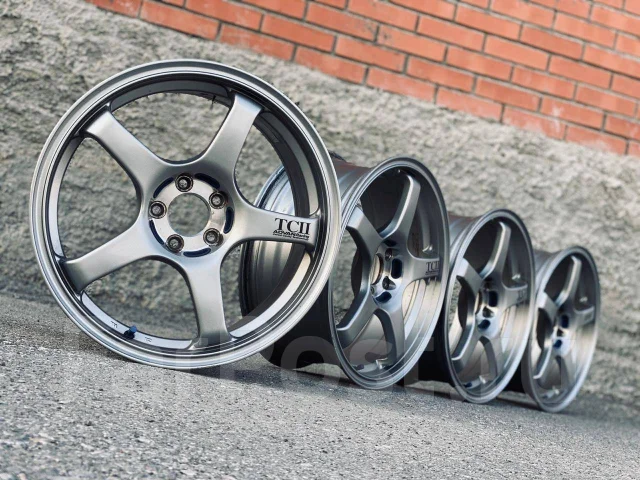 6.7кг! Легчайшая ковка от Advan Racing TCII R17 7.5J ET48, 17", 1 шт ...