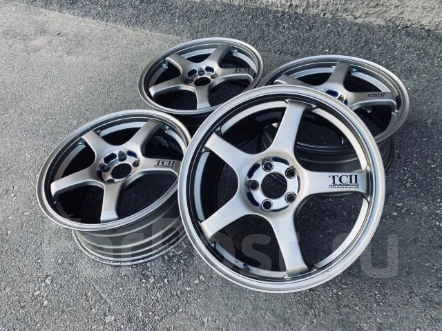 6.7кг! Легчайшая ковка от Advan Racing TCII R17 7.5J ET48, 17", 1 шт ...