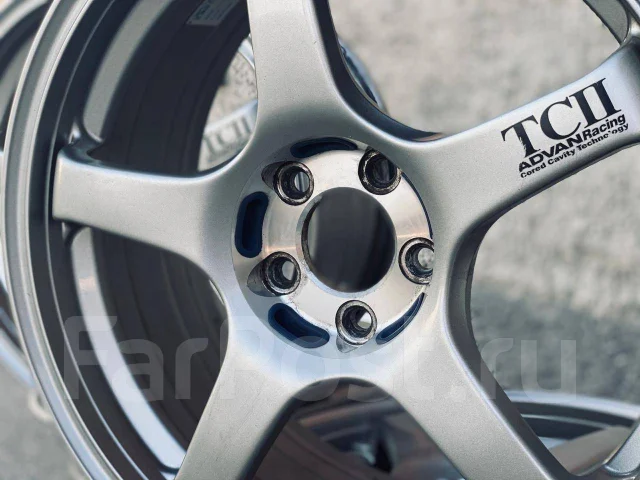 6.7кг! Легчайшая ковка от Advan Racing TCII R17 7.5J ET48, 17", 1 шт ...