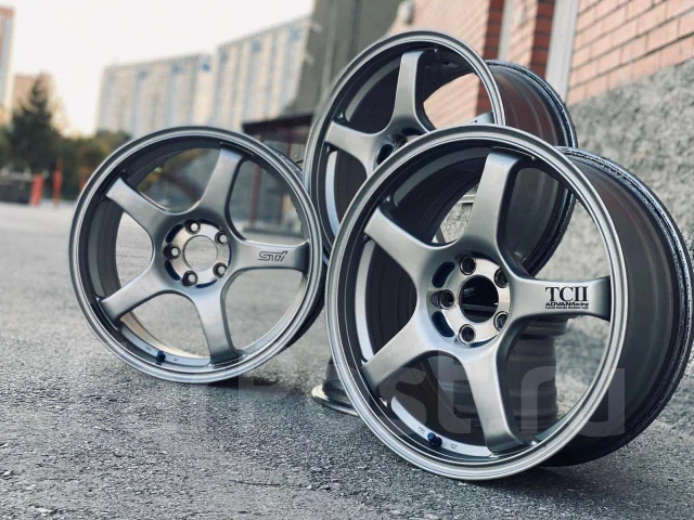 6.7кг! Легчайшая ковка от Advan Racing TCII R17 7.5J ET48, 17", 1 шт ...