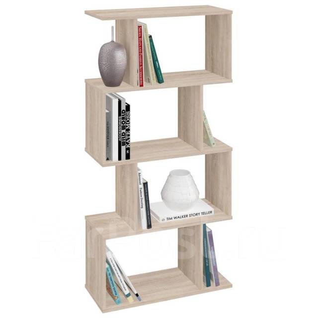 Стеллаж Polini Home Smart фигурный 4 секции, дуб в наличии ИКЕА25 ...
