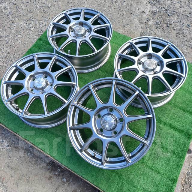 Облегчённые диски! Enkei Rivazza! Japan! M. A. T! R15, PCD 5-114.3 ...