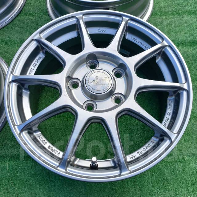 Облегчённые диски! Enkei Rivazza! Japan! M. A. T! R15, PCD 5-114.3 ...