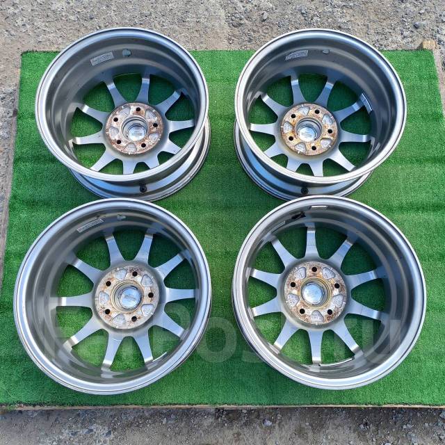 Облегчённые диски! Enkei Rivazza! Japan! M. A. T! R15, PCD 5-114.3 ...