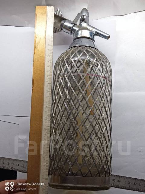 * Сифон для газировки воды Стекло В металлической оплетке 50-60 г Винт ...
