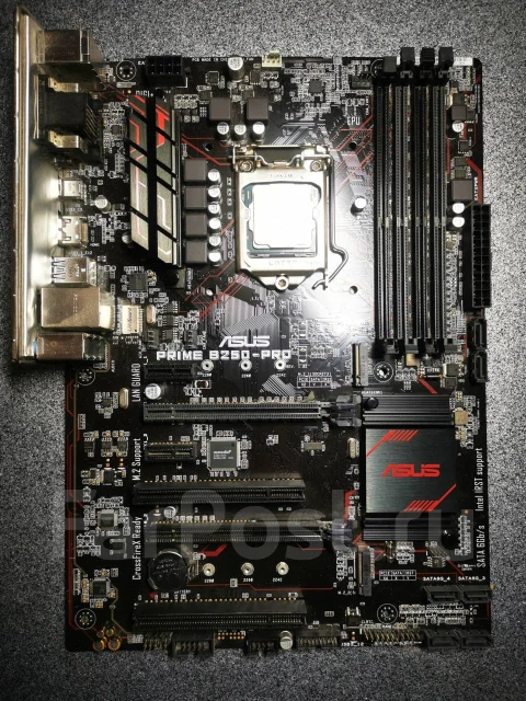 Материнская плата Asus B250-Pro - Материнские платы во Владивостоке