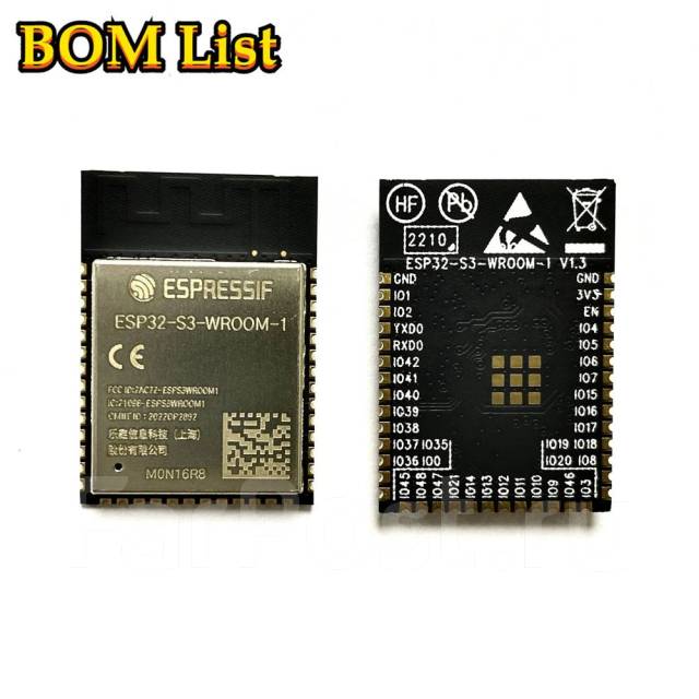 Arduino diy микроконтроллер espressif esp32 s3 wroom1 16mb flash, новый, в наличии. Цена: 499 ...