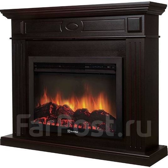 Электрокамин Electrolux EFPP-3020LS + портал Bianco 26 Sphere Акция ...