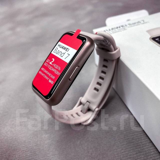 Браслет Huawei Band 7 (LEA-B19) Ростест! Розовый, фитнес-браслет ...