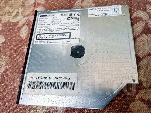 Привод CD-ROM ноутбука - много, б/у, в наличии. Цена: 150₽ во Владивостоке