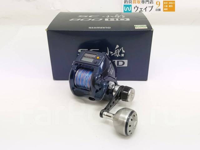 Катушка мультипликаторная на солнечной энергии Shimano SC 800 HD, новый ...