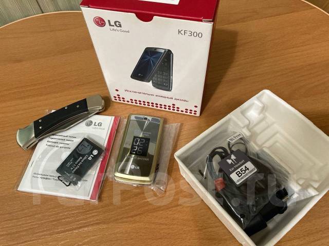 Телефон LG KF300 кнопочник - раскладушка - Смартфоны и сотовые телефоны ...