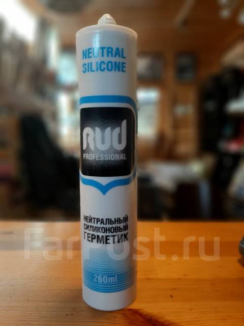 Герметик силиконовый нейтральный Rud, в наличии. Цена: 400₽ во Владивостоке