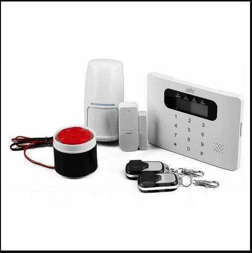 Сигнализация для дома, дачи, гаража GSM-сигнализации ATIS Kit-GSM100 ...