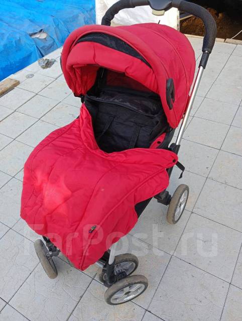 Коляска-танк Liko Baby AU 258 красная во Владивостоке - Коляски и переноски
