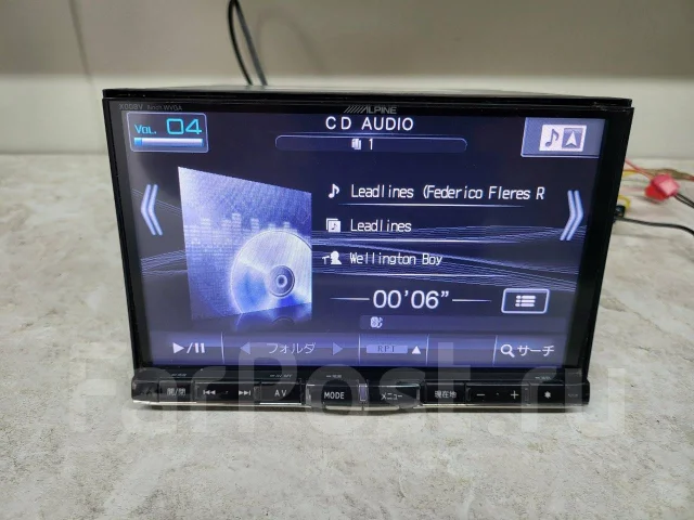 Alpine x008v 8дюймов DVD CD USB SD BT, другой, б/у, в наличии. Цена: 20 ...