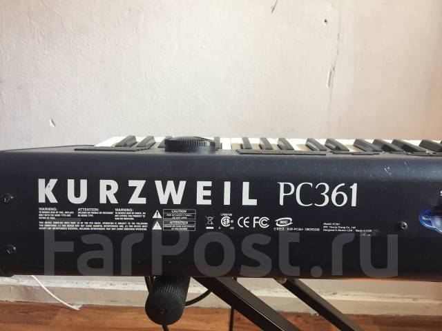 Продам цифровое пианино Kurzweil PC361 - Клавишные во Владивостоке