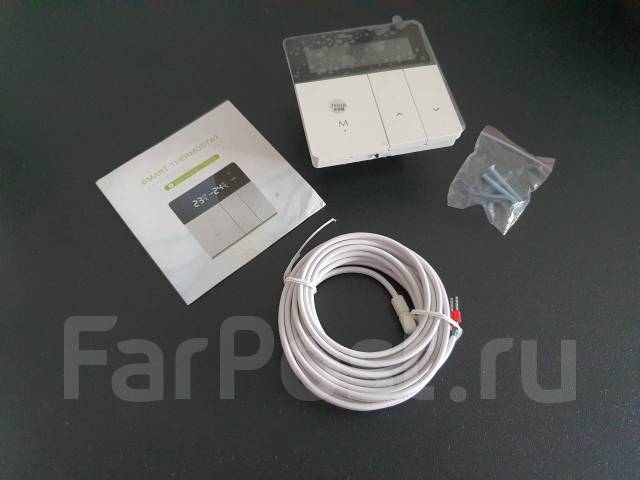Умный терморегулятор водяного теплого пола TH123W Xiaomi, новый, в ...