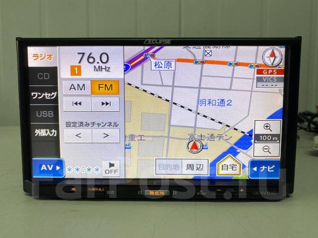 Магнитола Eclipse UCNV1140, 2 DIN — 178x100 мм, б/у, в наличии. Цена: 3 000₽ во Владивостоке