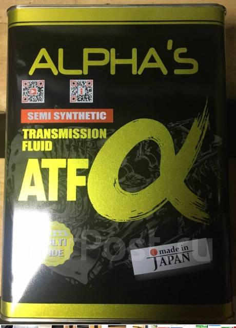 Масло трансмиссионное Alphas ATF-SEMI-Synthetic 4л, Alpha's ...