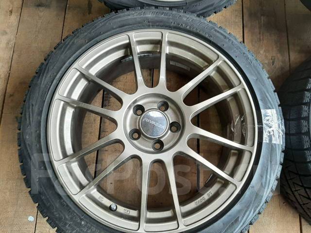 Фирменные литые диски Enkei Rivazza, 17", 1 шт, 5x100, 4 шт, б/у, в ...