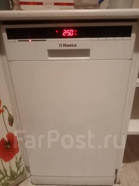 Посудомоечная машина Hansa, б/у, в наличии. Цена: 7 000₽ во Владивостоке