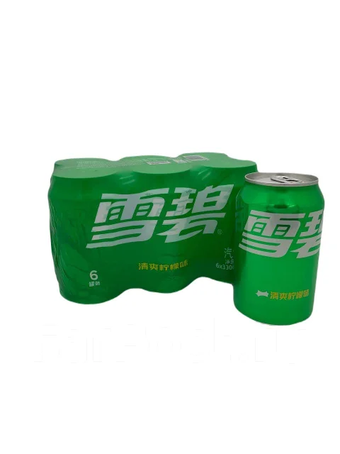 Sprite Спрайт 0.33 Банка Китай ОПТ, в наличии. Цена: 32₽ во Владивостоке