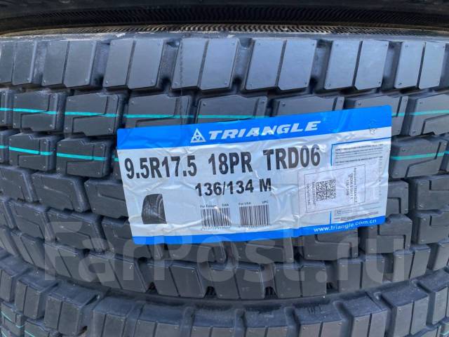Triangle TRD06, 9.5R17.5, 17.5", 14 шт, 225 мм, 90 %, радиальный, 9.5", 35", зимние. Цена: 18 ...