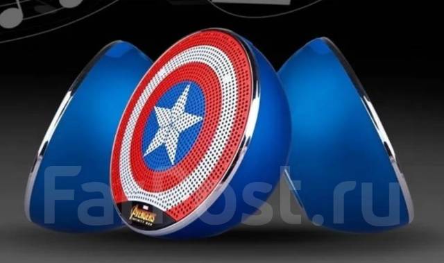 Беспроводная колонка Bluetooth Marvel MSP202 Captain America, новый, в ...