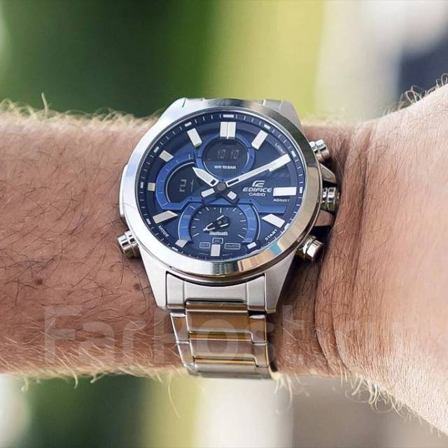 Часы мужские Casio ECB-30D-2AEF электронные коллекция Edifice - Аксессуары и бижутерия во ...
