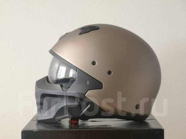 Мото шлем трансформер Scorpion EXO Covert-X (fiberglass) - размер L ...
