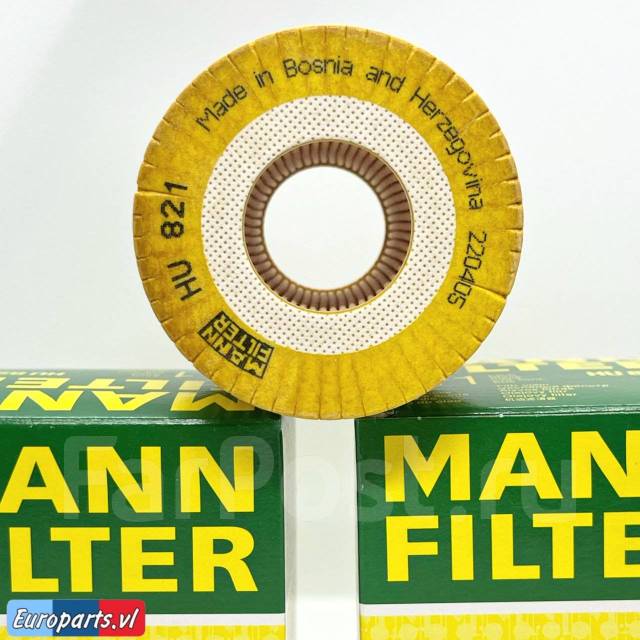 Масляный фильтр MANN Mercedes A6421840025, A642180000990, HU821X купить ...