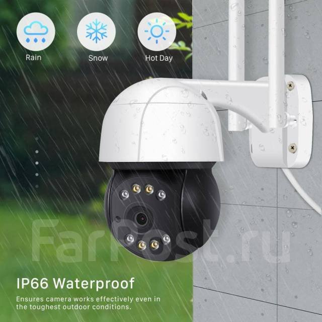 Уличная Wi-Fi IP-камера для наружного наблюдения PTZ, 5 МП ...