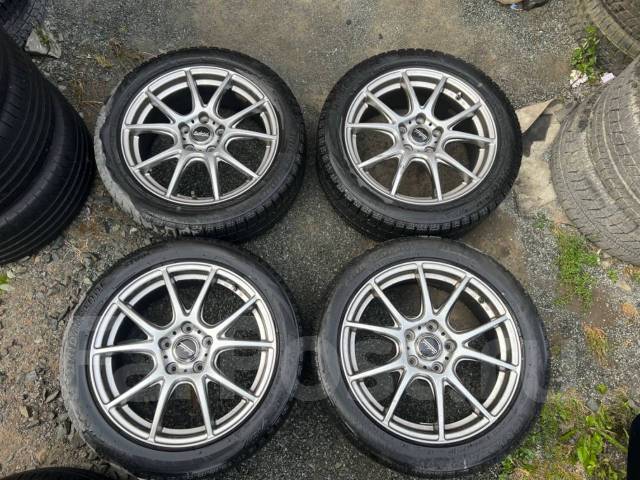 Комплект колёс 215/50R17, 5*114,3 без пробега по РФ Bridgestone Blizzak VRX - Колёса во Владивостоке