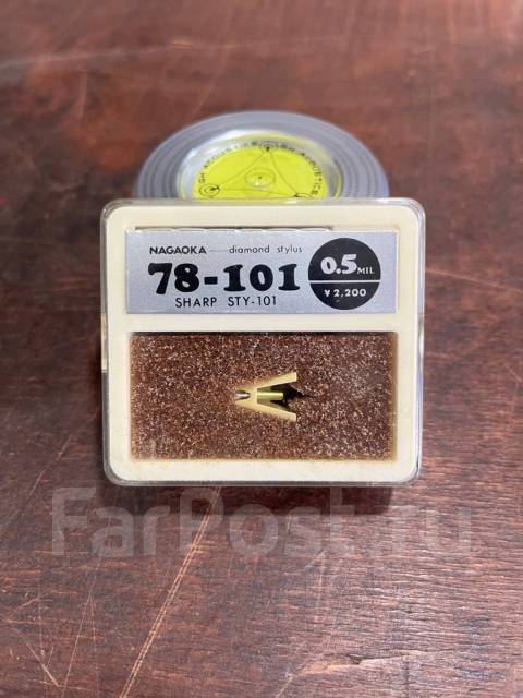 Вставка (игла) звукоснимателя Sharp STY-101 новый (NOS) - Аксессуары и запчасти во Владивостоке