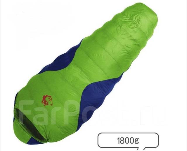 Спальный мешок-кокон Hasky CY-660 пуховый, комфорт -5 -15 C, новый, в ...
