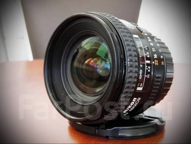 Nikon AF Nikkor 20mm f2.8 - великолепный полнокадровый ширик, 62 мм, б ...