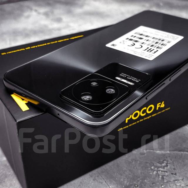 Xiaomi Poco F4 8ГБ+256ГБ Чёрный! Ростест! NFC! 5G! +BT наушники ...