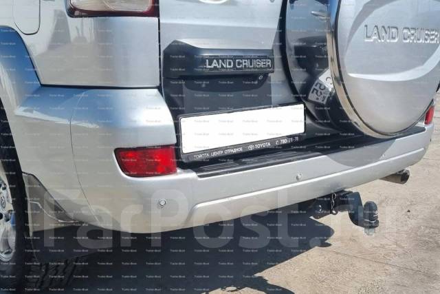 Фаркоп Toyota Land Cruiser Prado 150 (Прадо 150) 2009-XX под квадрат ...