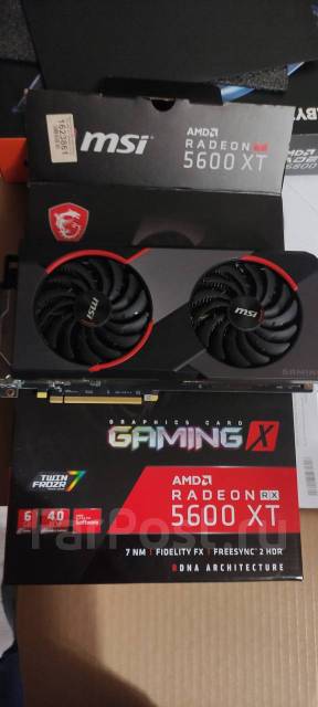 Видеокарта MSI AMD Radeon RX 5600 XT Gaming X [RX 5600 XT Gaming X ...