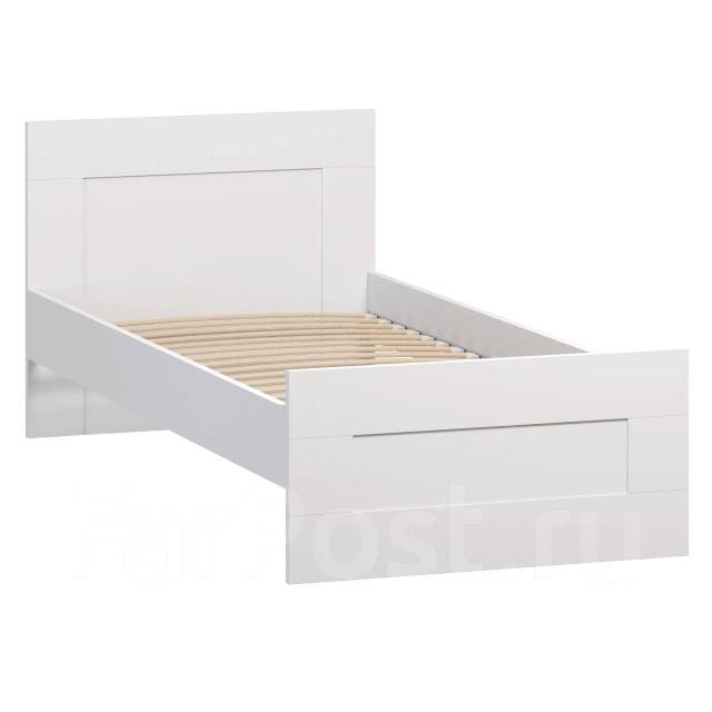 Сириус кровать одинарная 90х200 белая RU в наличии ИКЕА25, новый. Цена ...