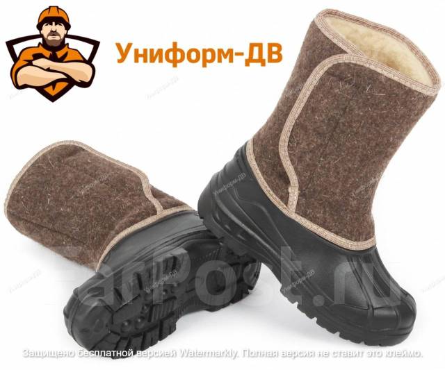 Сапоги мужские Войлочные Ангора ЭВА Step, новый, в наличии. Цена: 1 200 ...
