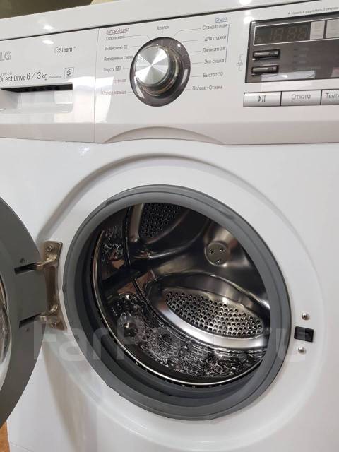 Стиральная машина LG Direct Drive на 6 кг с сушкой (2020 г ...